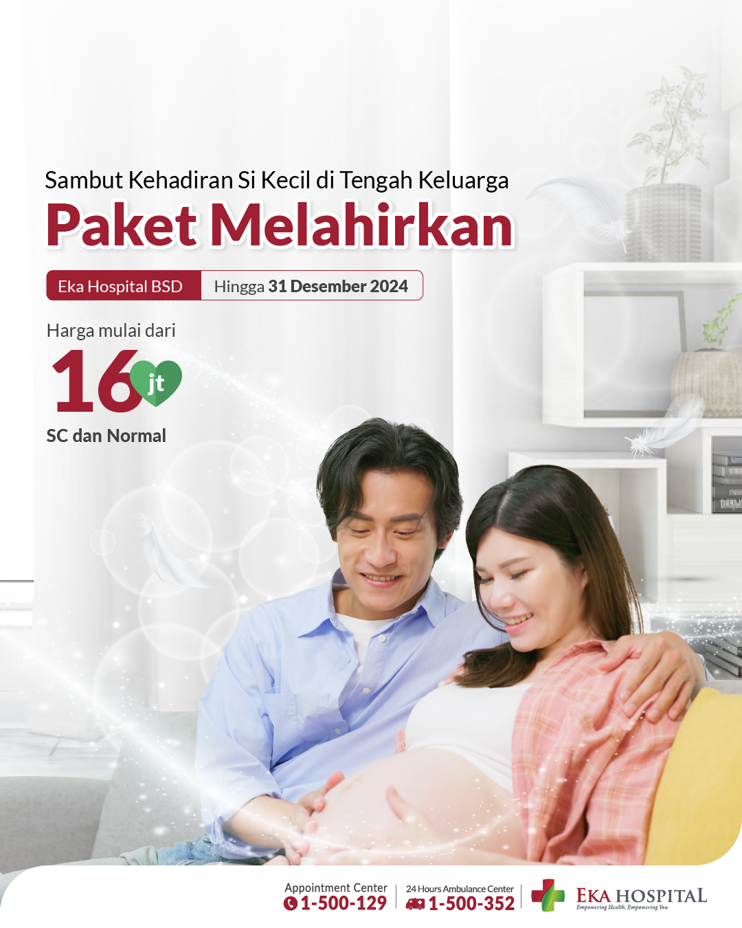 Paket Melahirkan Eka Hospital BSD