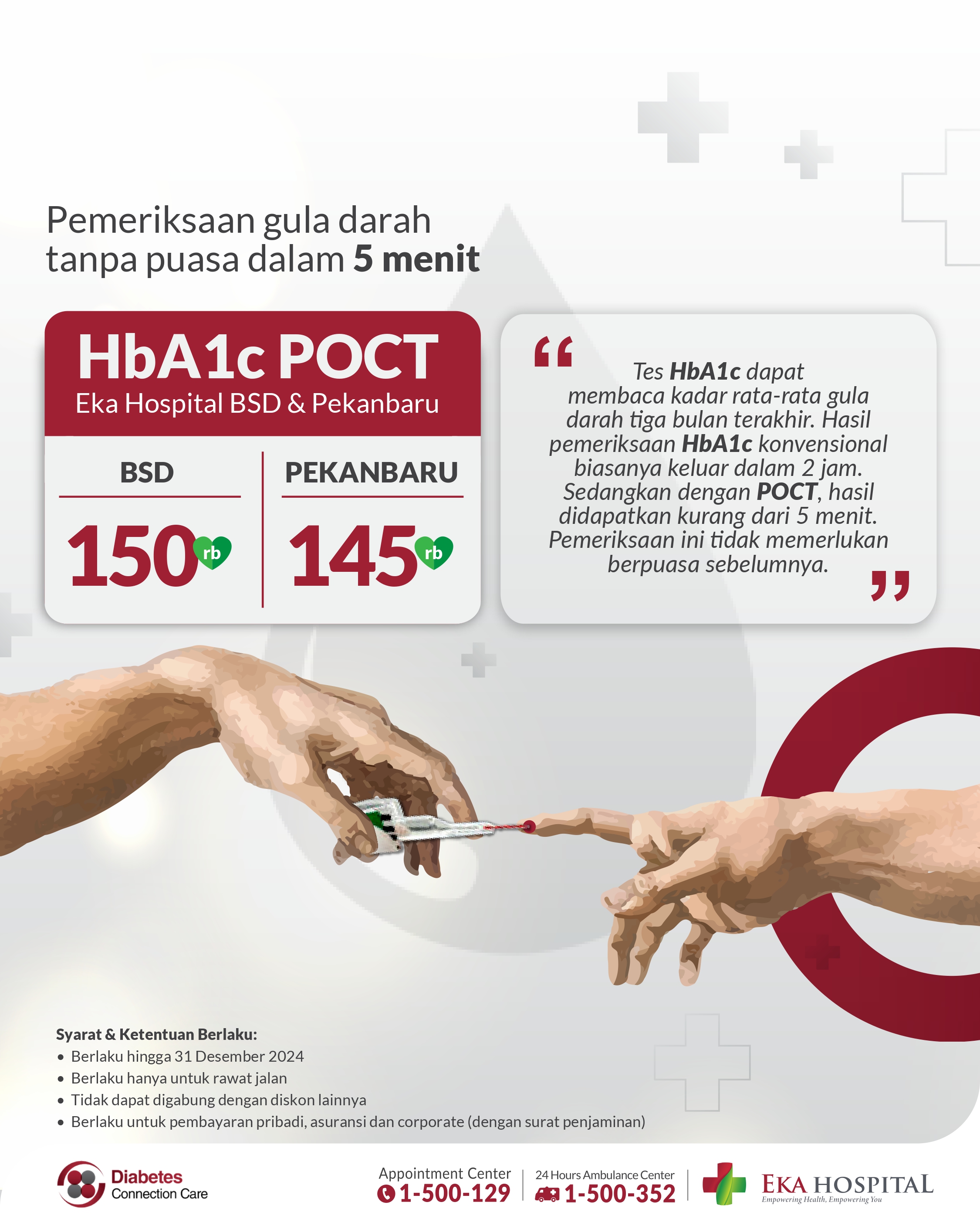 Paket Screening Kesehatan di Eka Hospital Group