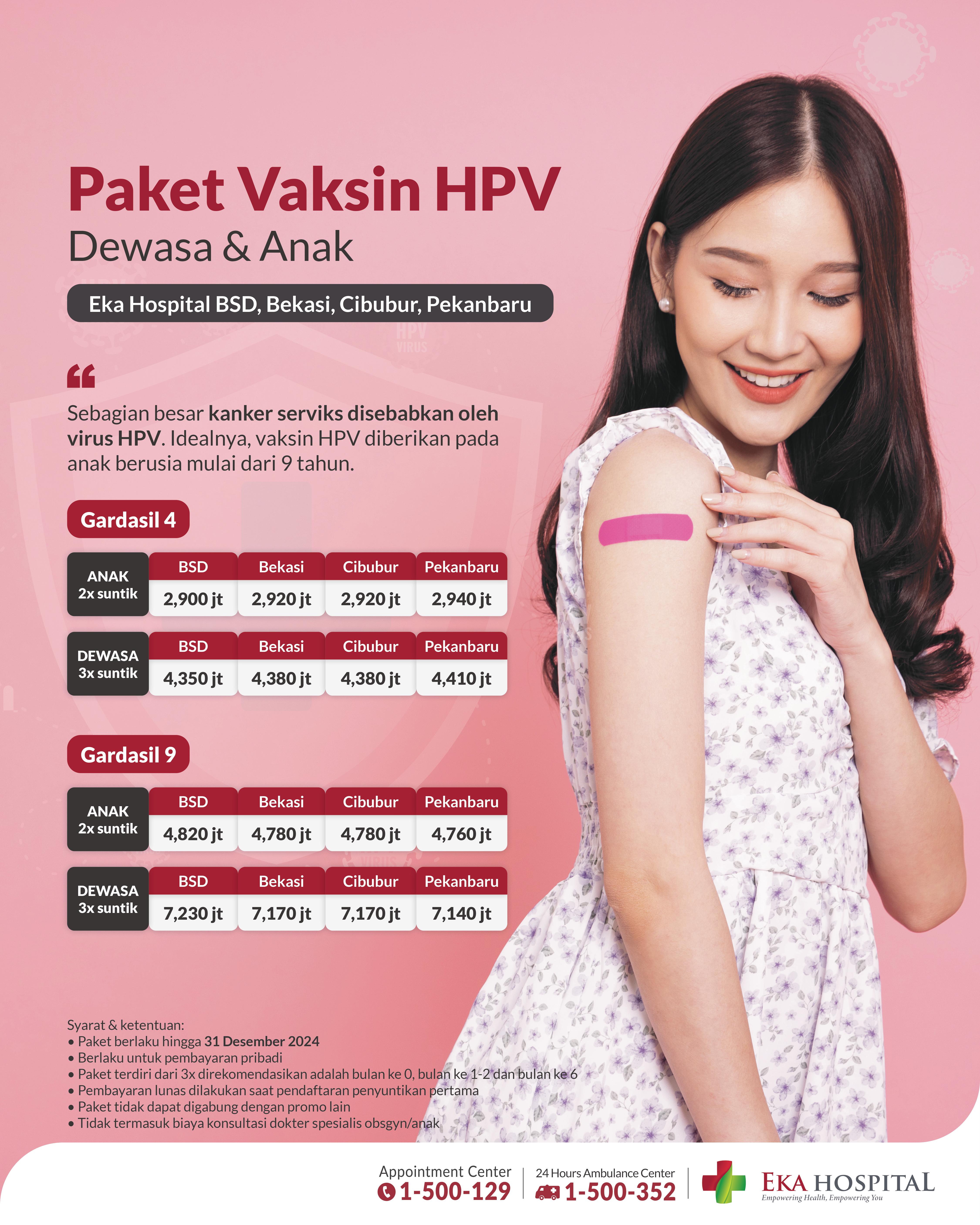 Paket Screening Kesehatan di Eka Hospital Group