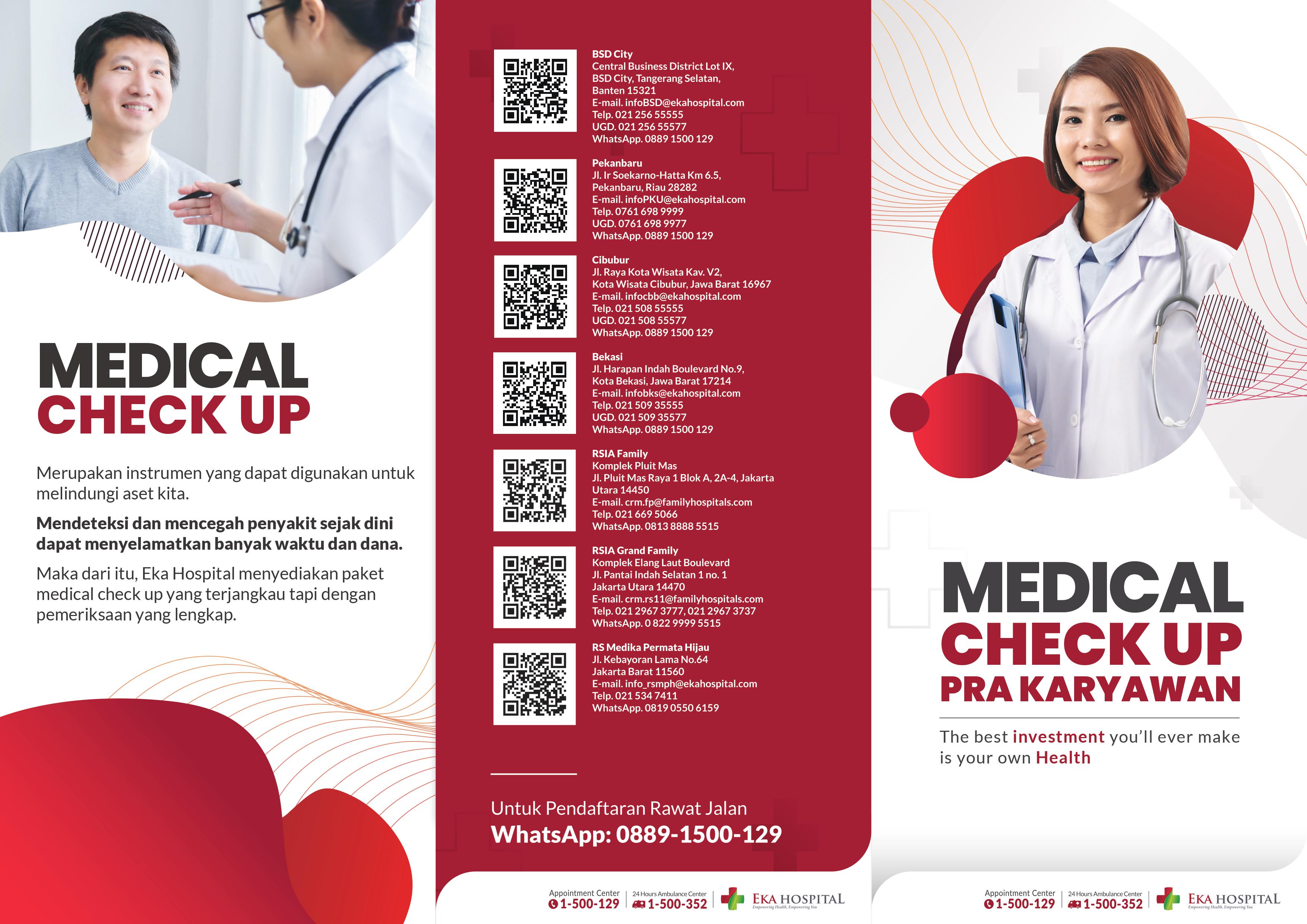 Paket Screening Kesehatan di Eka Hospital Group