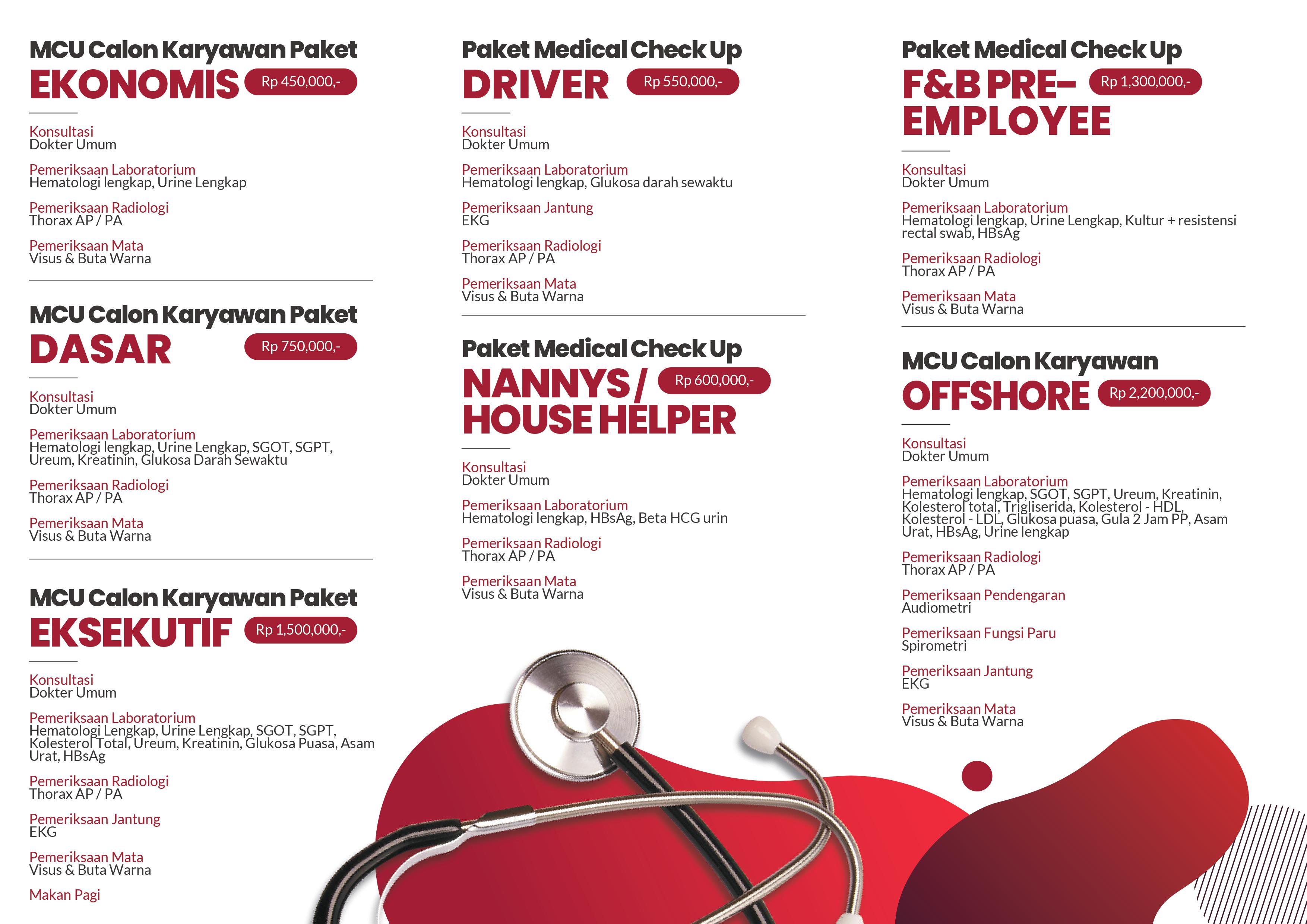 Paket Screening Kesehatan di Eka Hospital Group