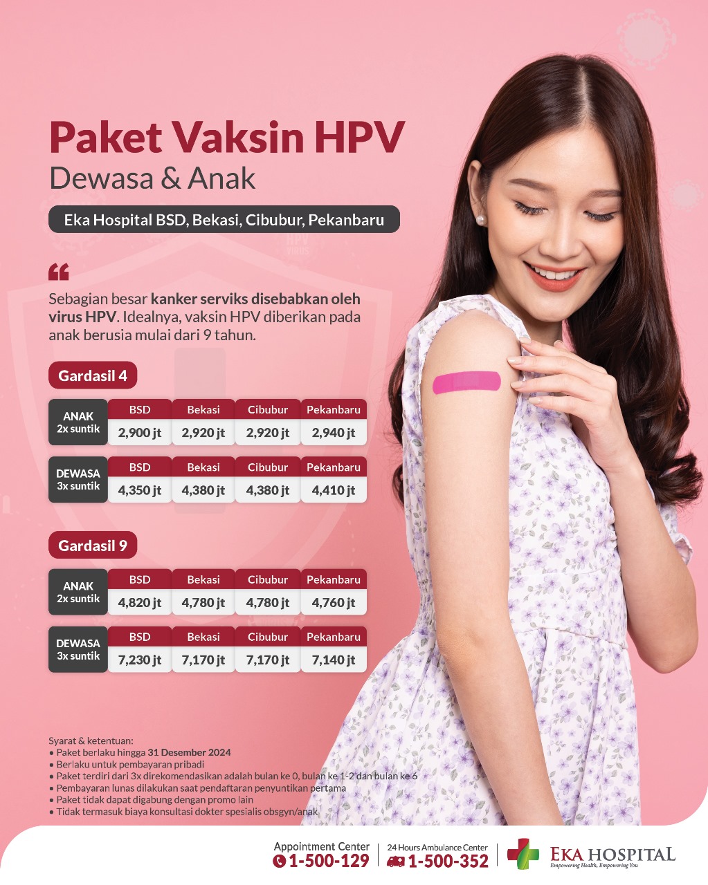Paket Screening Kesehatan di Eka Hospital Group