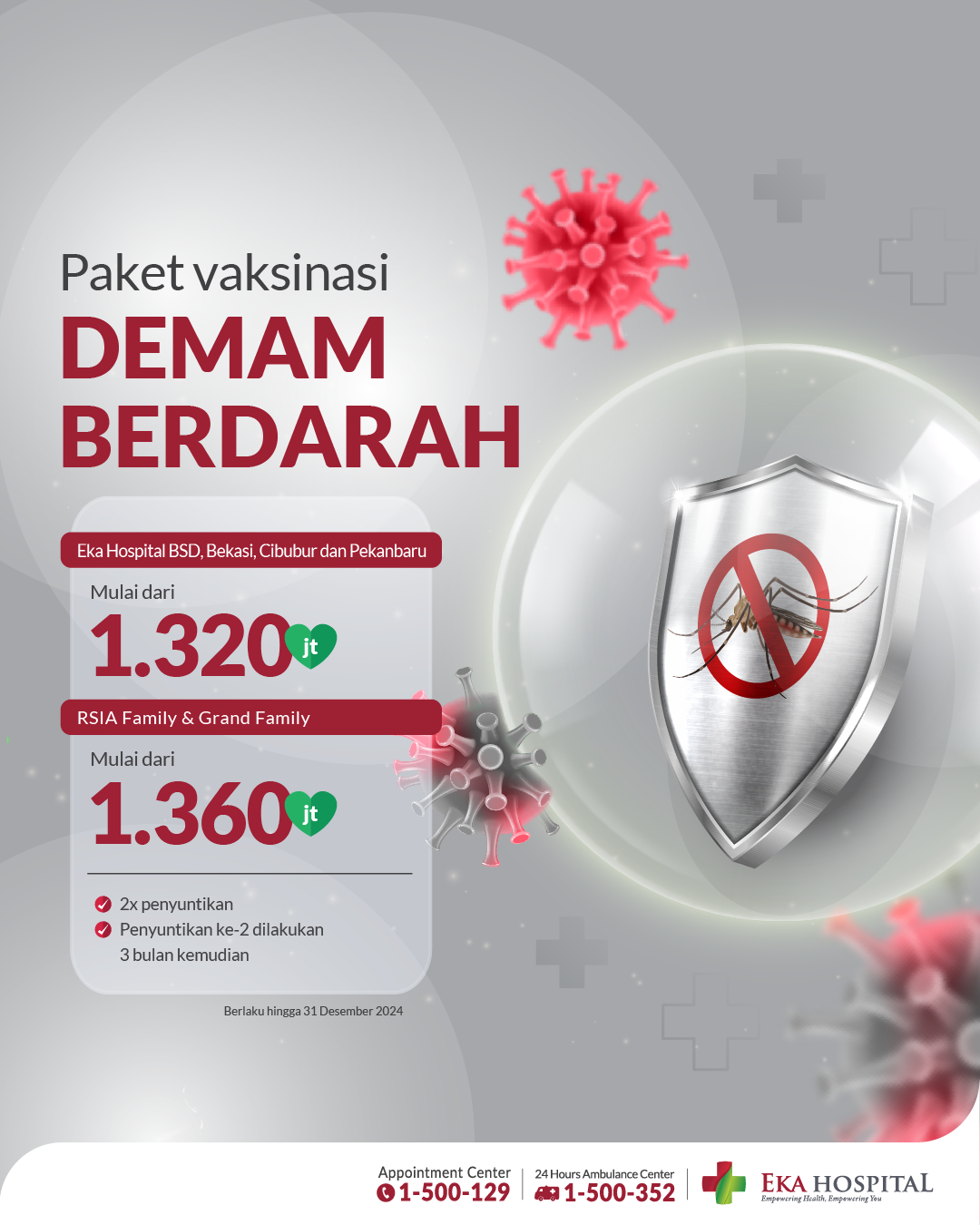 Paket Screening Kesehatan di Eka Hospital Group