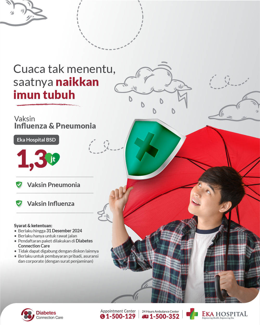 Paket Screening Kesehatan di Eka Hospital Group