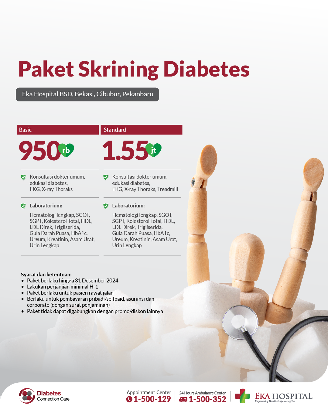 Paket Screening Kesehatan di Eka Hospital Group