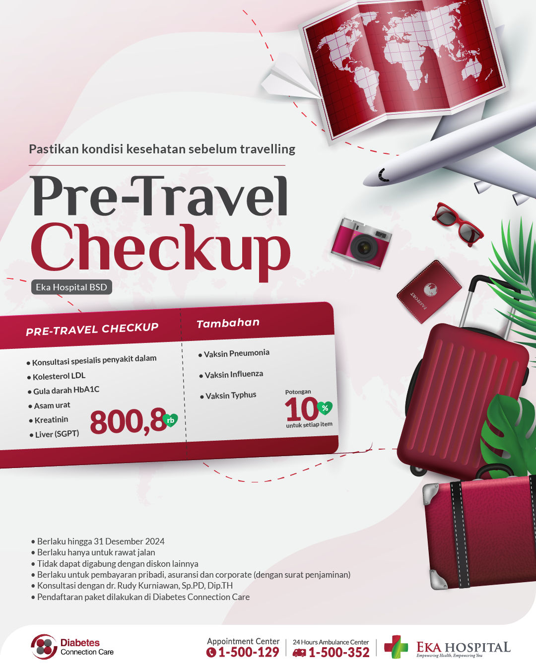 Paket Screening Kesehatan di Eka Hospital Group