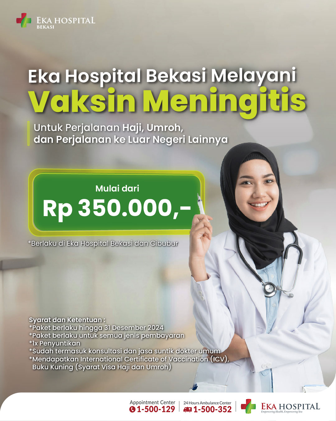Paket Screening Kesehatan di Eka Hospital Group