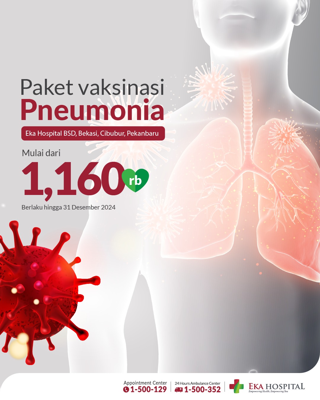 Paket Screening Kesehatan di Eka Hospital Group